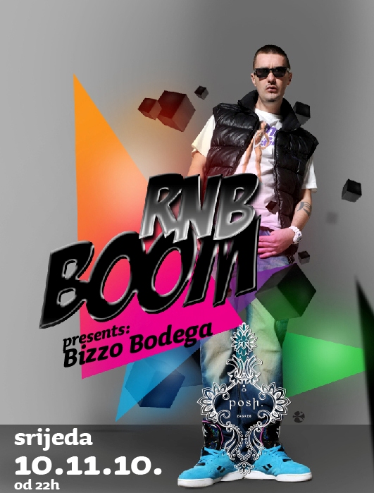 Bizzo Bodega @ R&B Boom! (Posh Bar, Zagreb) - Blackout Hip Hop