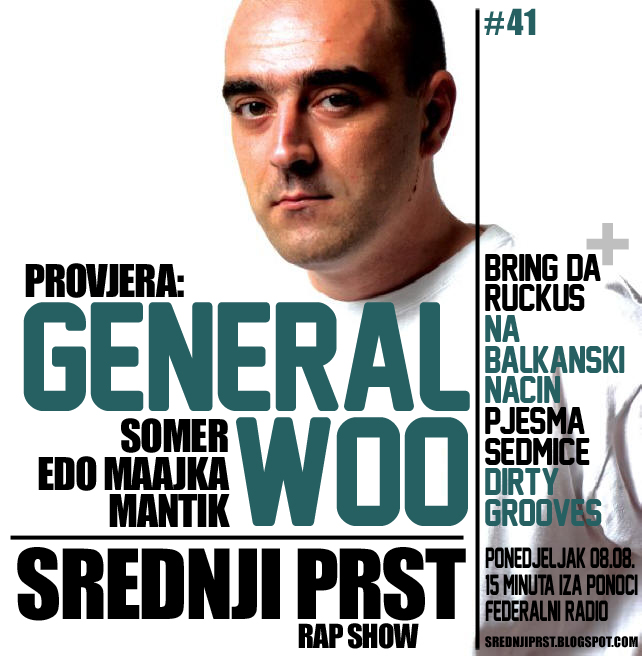 General Woo-ov intervju za Srednji Prst Rap Show - Blackout Hip Hop
