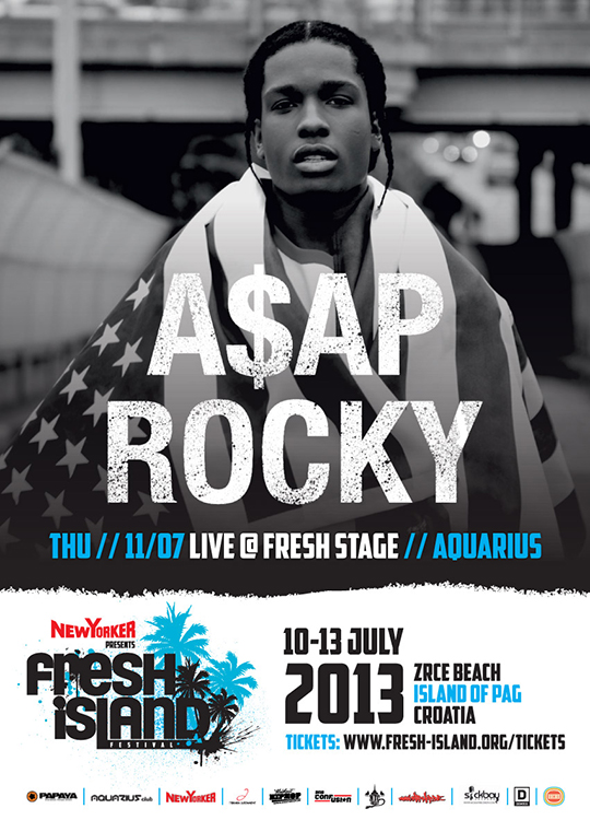 Fresh Island presents: A$AP Rocky LIVE @ Club Aquarius! | Blackout Hip Hop