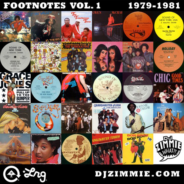 DJ Zimmie – Footnotes Vol. 1 (1979-1981) - Blackout Hip Hop