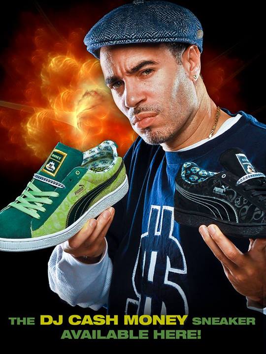 The DJ Cash Money Sneaker - Blackout Hip Hop