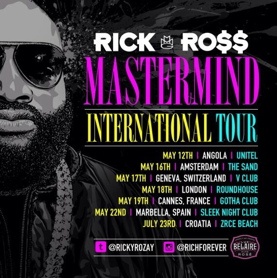 Rick Ross – Mastermind International Tour - Blackout Hip Hop