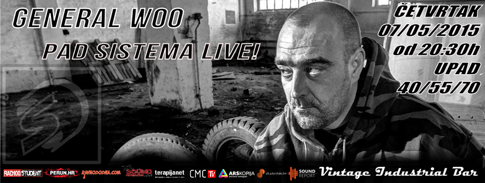 General Woo Live @ Vintage Industrial Bar, Zagreb (7.5.) - Blackout Hip Hop