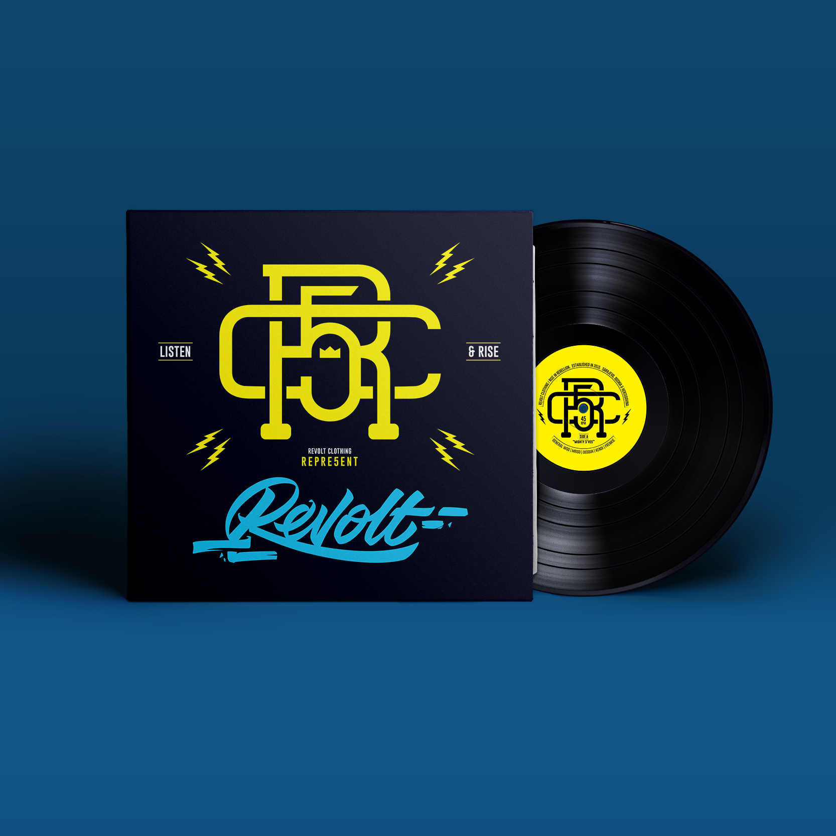 Revolt Clothing’s 5th Anniversary Limited Edition Vinyl - Blackout Hip Hop