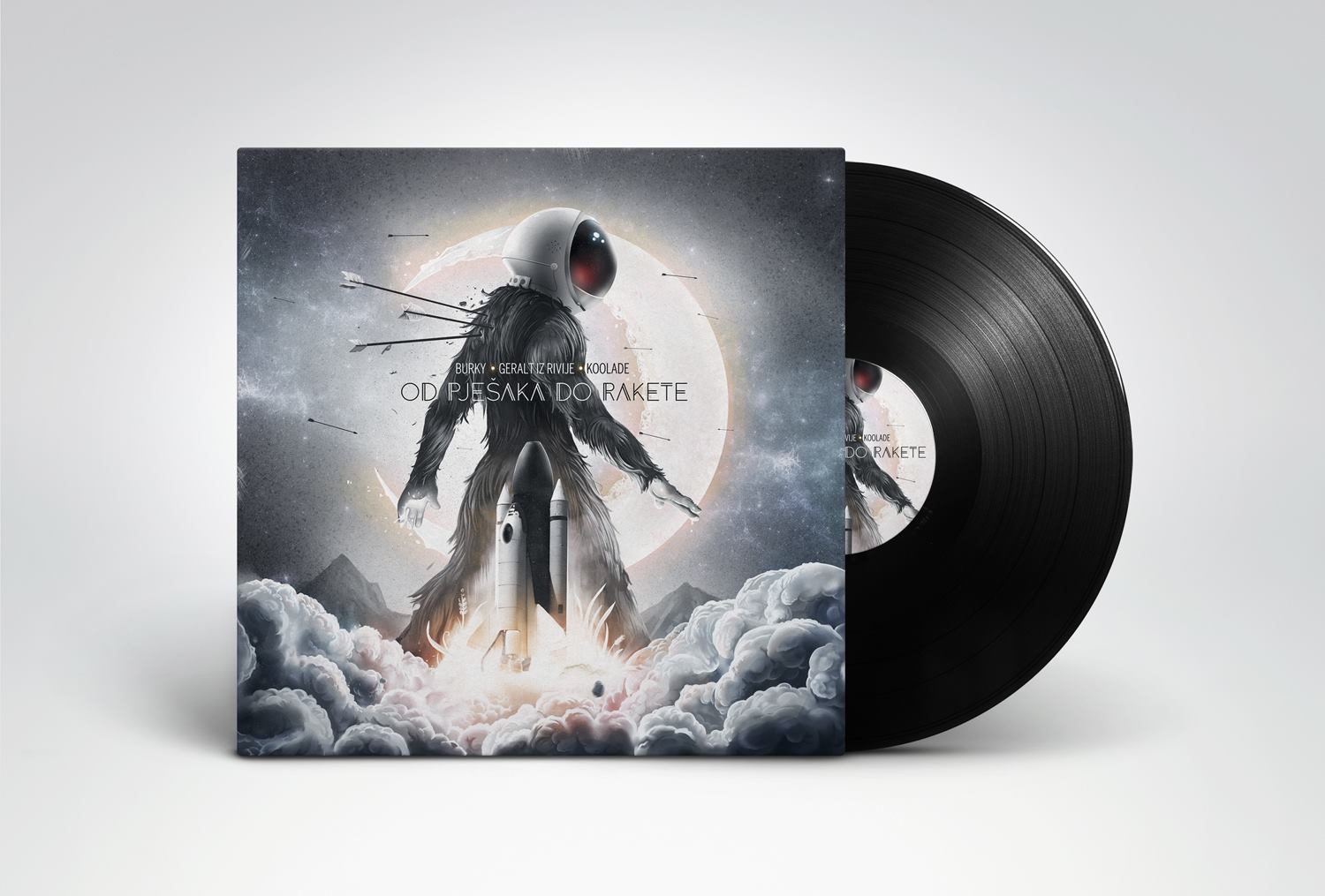 Burky x Geralt iz Rivije x Koolade “Od pješaka do rakete” album cover ...