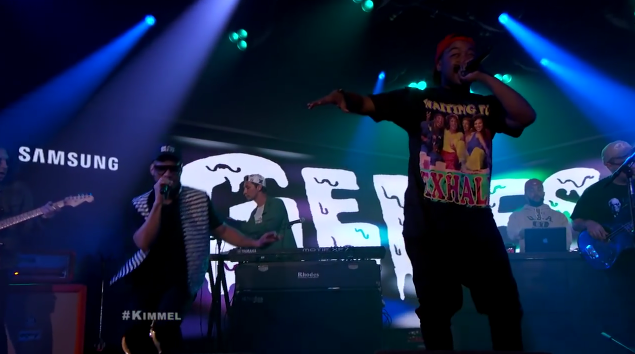Domo Genesis & Anderson .Paak Perform “Dapper” on Jimmy Kimmel - Blackout Hip Hop