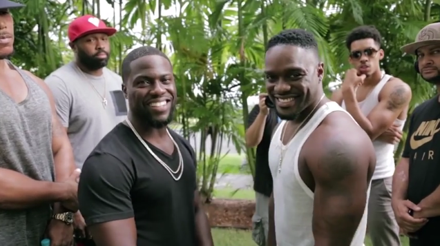 Watch Kevin Hart aka Chocolate Droppa Rap Battle Klarity - Blackout Hip Hop