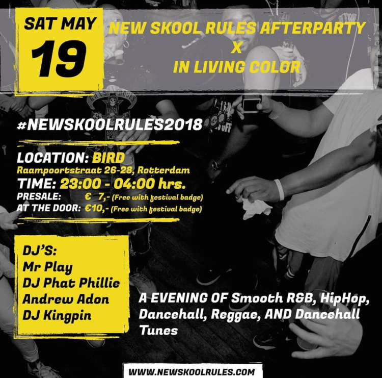 Phat Phillie New Skool Rules Rotterdam Blackout Hip Hop