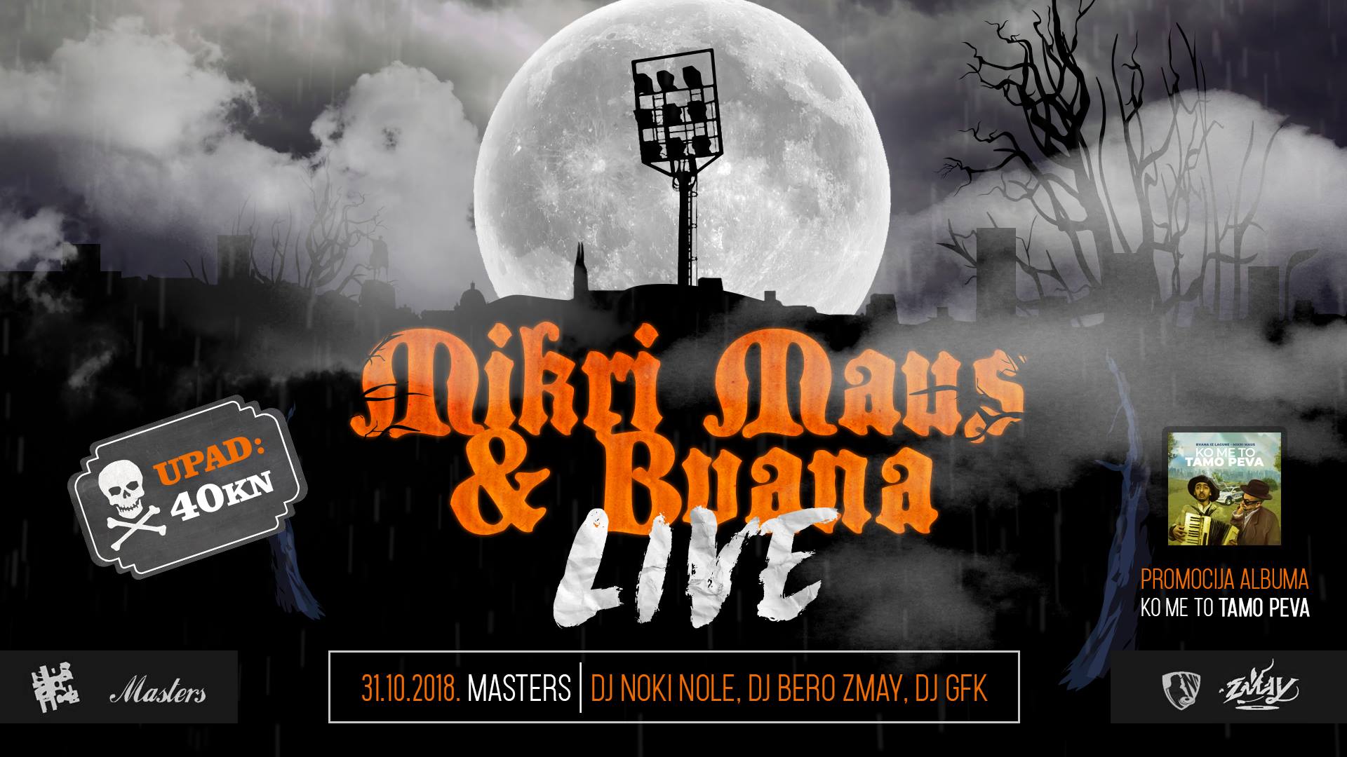 Rap Slušaonica (Mikri Maus i Bvana iz Lagune) @ Masters, Zagreb ...