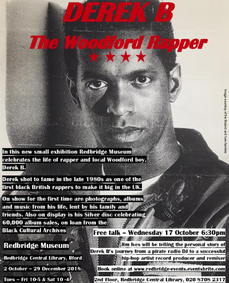 Derek B – The Woodford Rapper Exhibition - Blackout Hip Hop