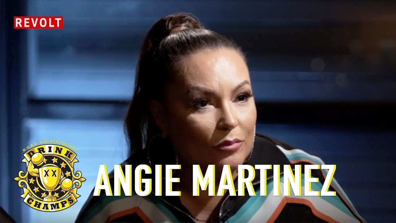Angie Martinez on Drink Champs - Blackout Hip Hop