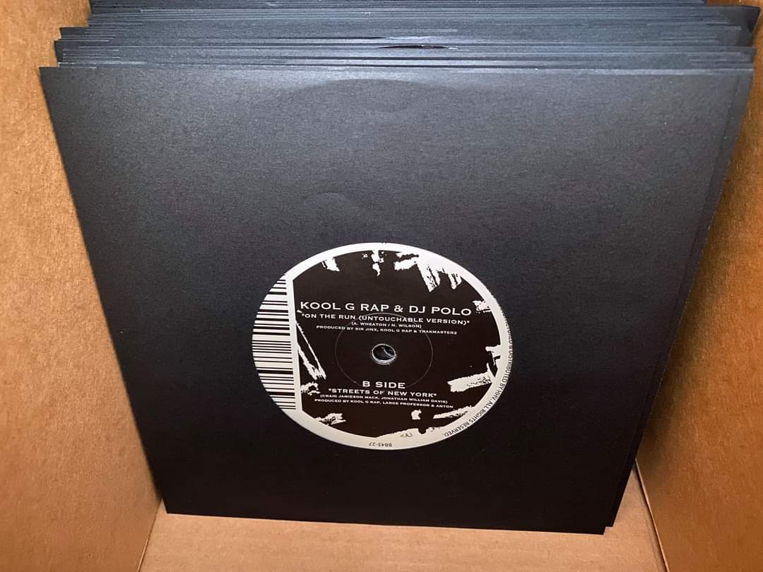 Kool G Rap & DJ Polo ‘On The Run’ / ‘Streets Of NY’ – HHV Boom Bap 45’s ...