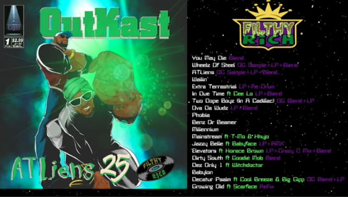 DJ Filthy Rich – Outkast ATLiens 25 Tribute - Blackout Hip Hop