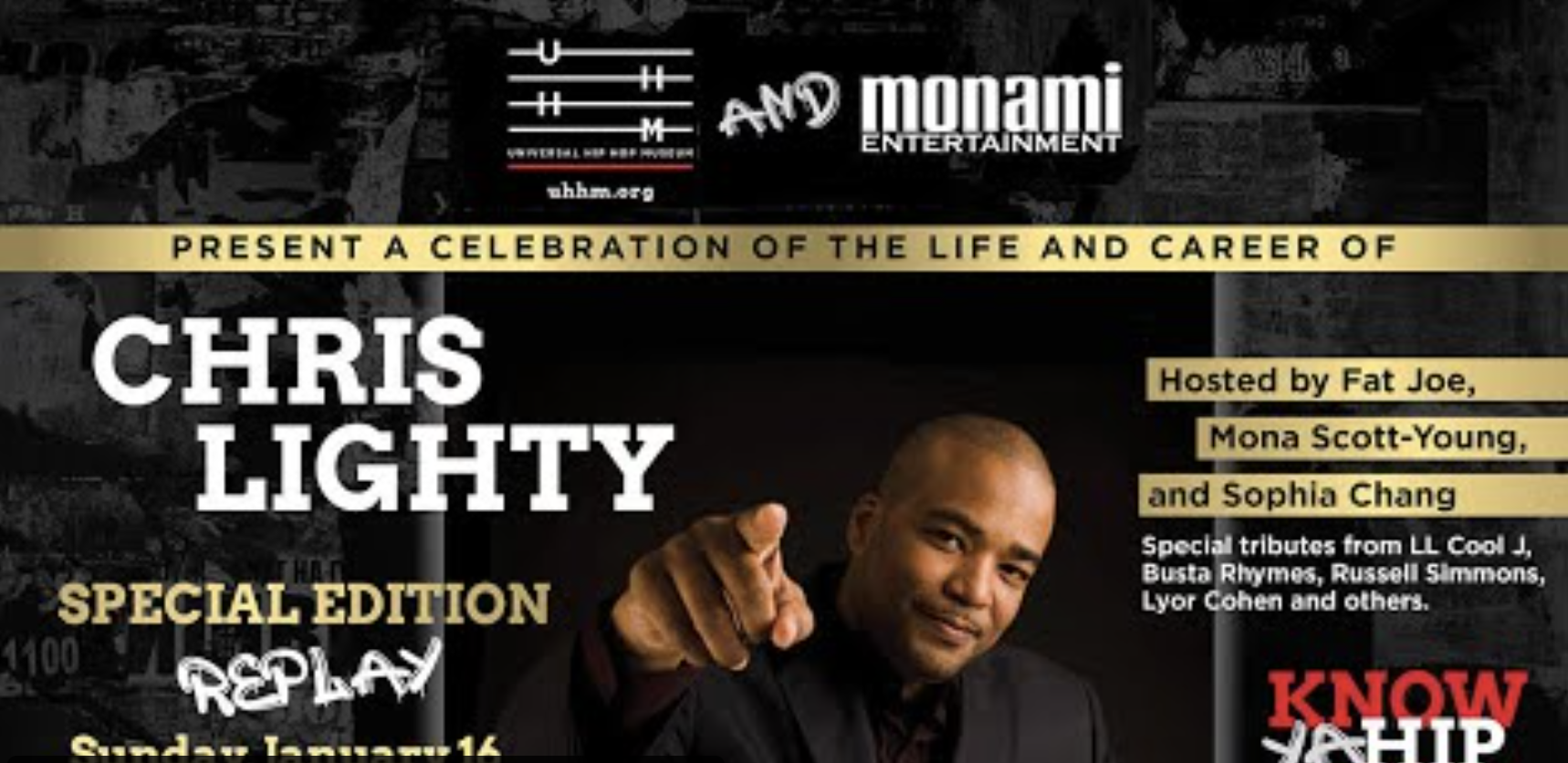Universal Hip Hop Museum’s Tribute to Chris Lighty - Blackout Hip Hop
