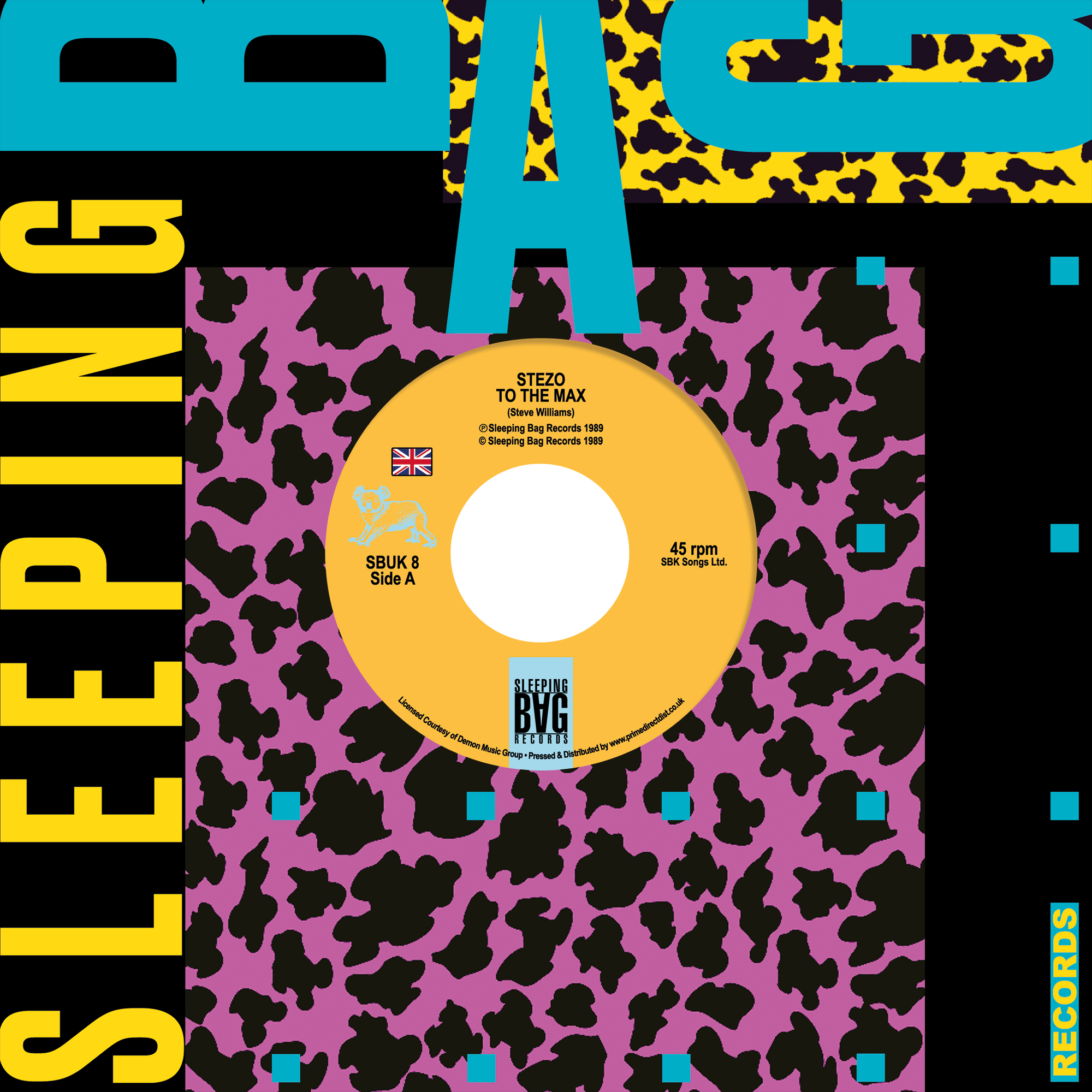 Stezo & KRS-One Treats on 45 (Prime Direct Distribution) - Blackout Hip Hop