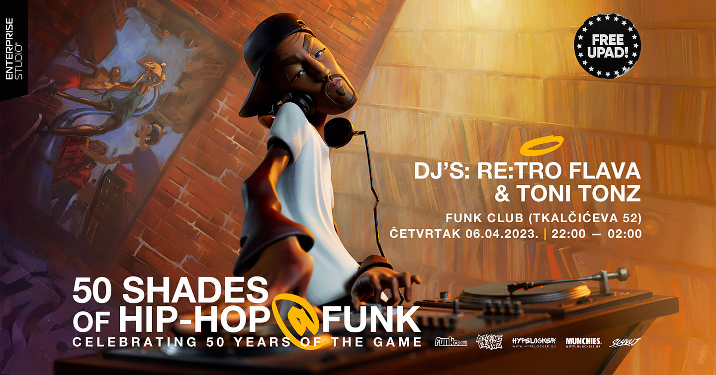 50 Shades of Hip-Hop party @ Funk Club - Blackout Hip Hop