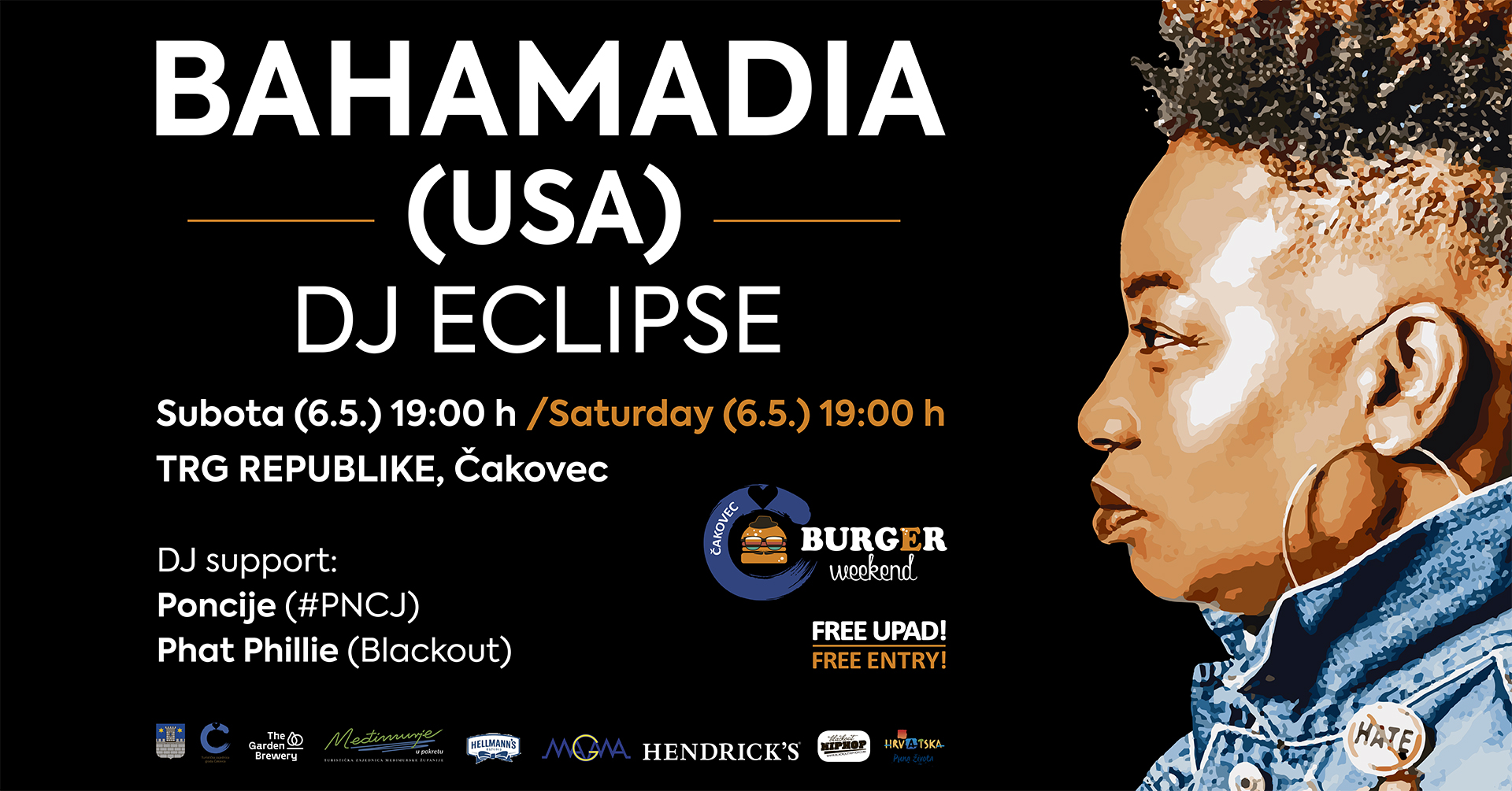 Reperica Bahamadia u Čakovcu za 30. rođendan Blackouta - Blackout Hip Hop