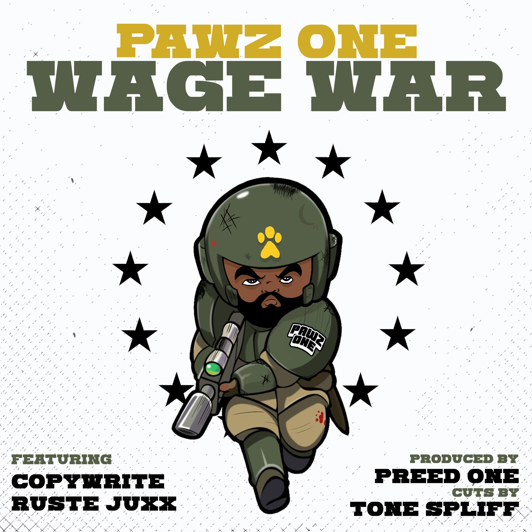 Pawz One Feat. Copywrite & Ruste Juxx – Wage War - Blackout Hip Hop