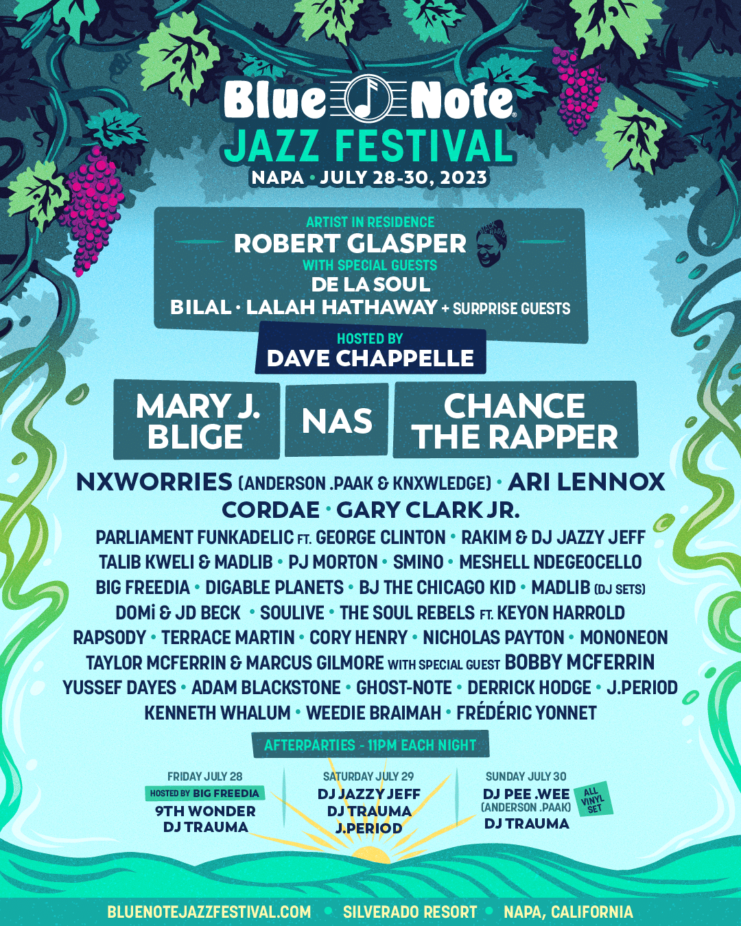 Blue Note Jazz Fest Pays Tribute To The 50th Anniversary Of Hip-Hop ...