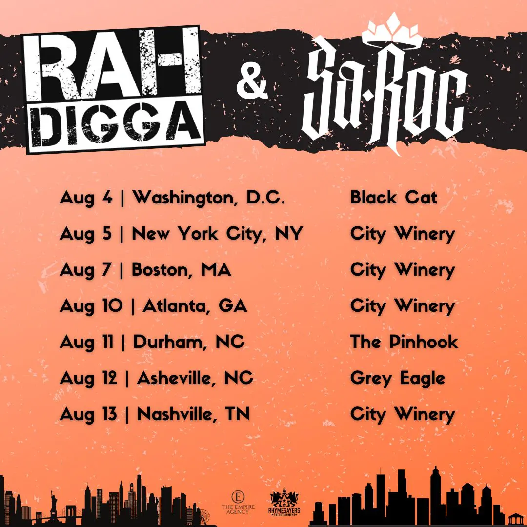 Sa-Roc Announces Co-Headline Tour With Rah Digga - Blackout Hip Hop