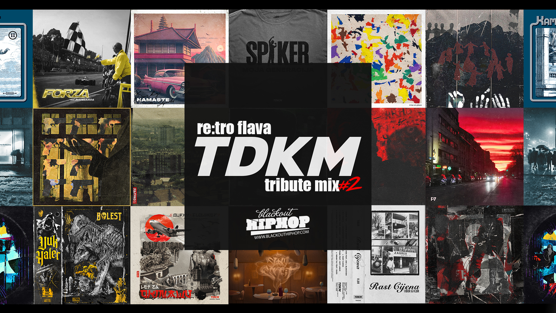 Re:tro flava – TDKM Tribute Mix #2 - Blackout Hip Hop