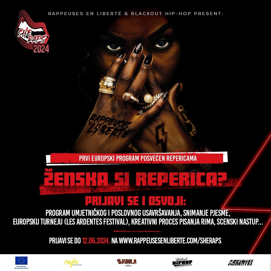 REPERICA SI? PRIJAVI SE NA “SHE RAPS”! - Blackout Hip Hop