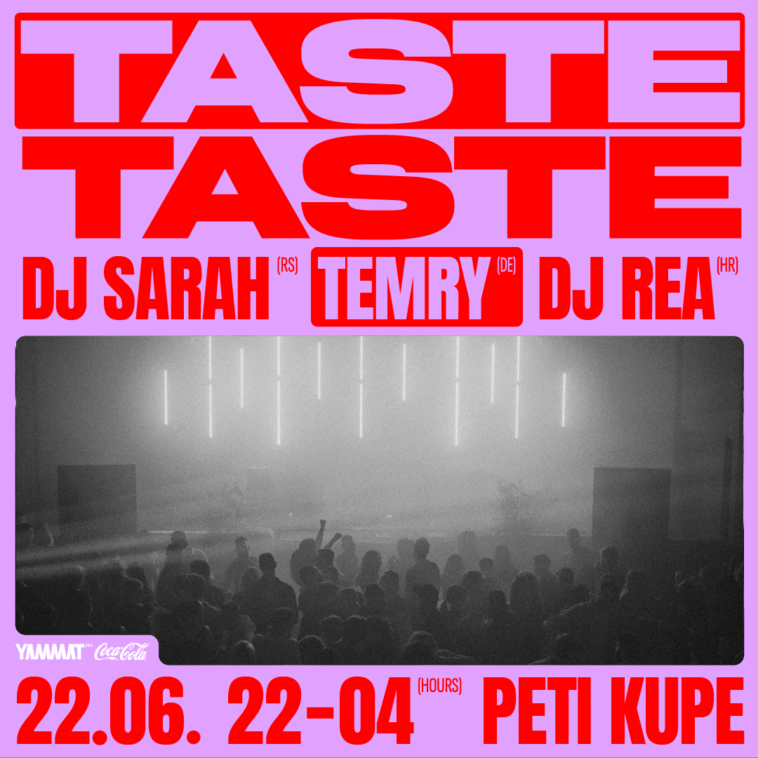 Taste Event @ Peti Kupe (22.06.) - Blackout Hip Hop