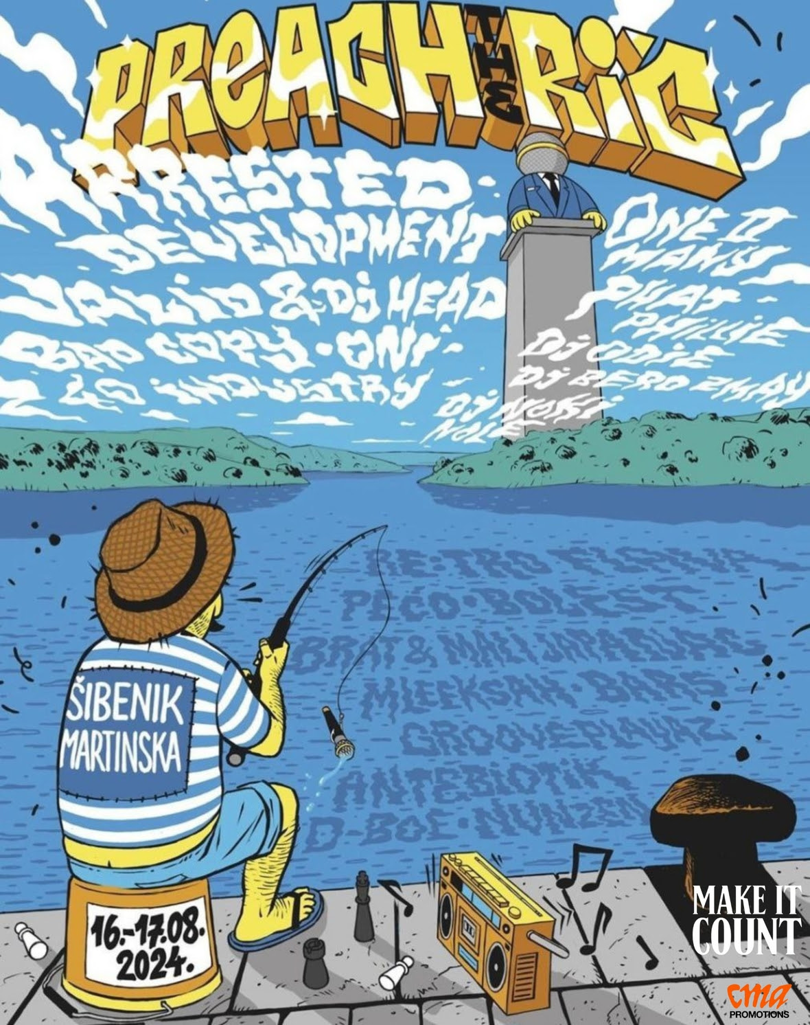 Preach The Rič Flyer 2 - Blackout Hip Hop