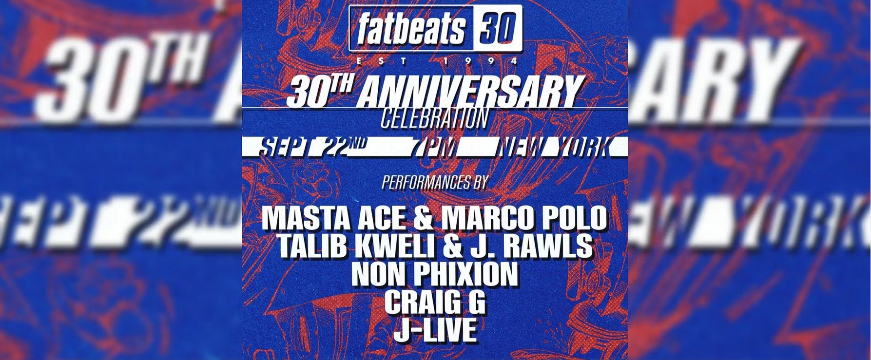 Fat Beats Celebrated 30th Anniversary - Blackout Hip Hop