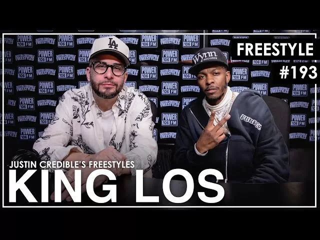 Justin Credible Freestyle w/ King Los - Blackout Hip Hop