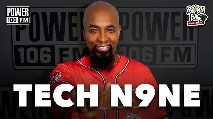 Tech N9ne Interview @ Power 106 Los Angeles - Blackout Hip Hop